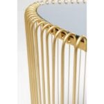 Kare Triangle hliðarborð s/2 gyllt - Húsgagnahöllin